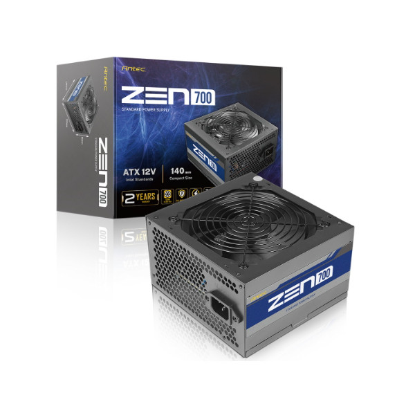 Nguồn máy tính Antec Zen 700-Non Modular, Loại: ATX 12V 2.31